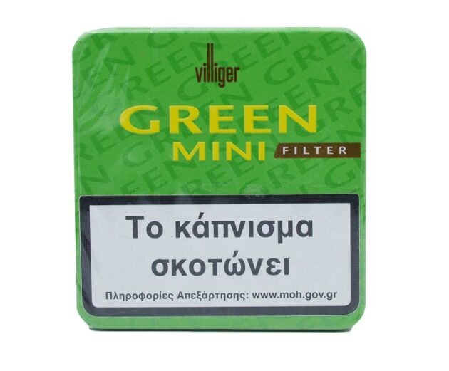 Villiger Green Mini 20’s - Purotabacco
